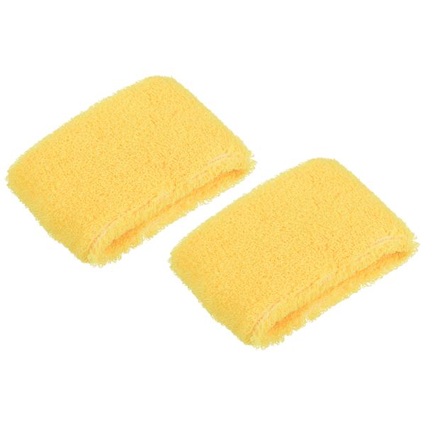 【本商品は海外出荷】お届けは通常20-30日を頂いております。カラー：イエロー; 長さ：5cm; フラット幅:8cm利点：柔らかいコットンテリークロス生地を使用しており、通気性、吸湿発散性、伸縮性に優れ、快適な着心地です。手首関節へのストレ...