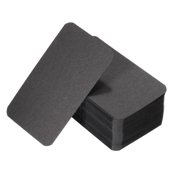 【本商品は海外出荷】お届けは通常20-30日を頂いております。カラー: ブラック;素材: 紙; サイズ: 90 x 54 x 0.3 mm (L*W*T)利点: ノートカードは絶妙でコンパクトで、外出時に持ち運びやすく、場所を取りません。イ...