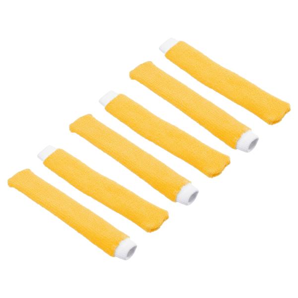 【本商品は海外出荷】お届けは通常20-30日を頂いております。カラー: イエロー; サイズ: 18x4 cm (L*W); パッキングリスト: 6個 x バドミントンタオルオーバーグリップ利点: 1. このバドミントンタオルグリップはナイロ...