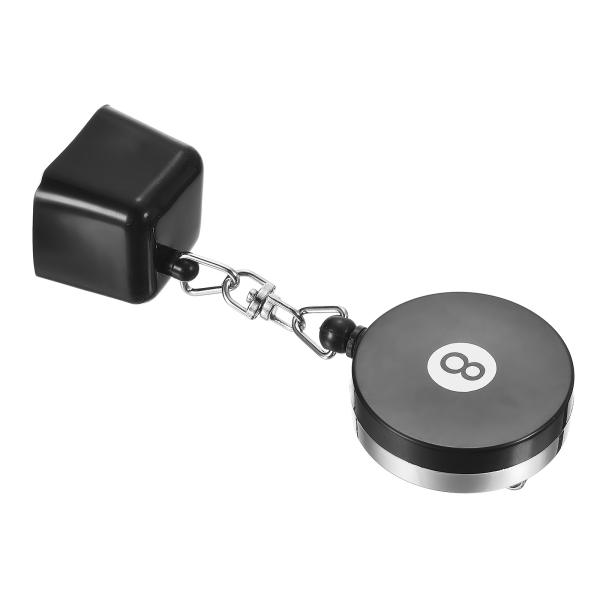 【本商品は海外出荷】お届けは通常20-30日を頂いております。素材: プラスチック; 全体の長さ: 11.5 cm; ホルダー側の長さ: 27 mm; キーリングのサイズ: 12.4 x 42 mm(H*直径)利点: ビリヤードチョークホル...