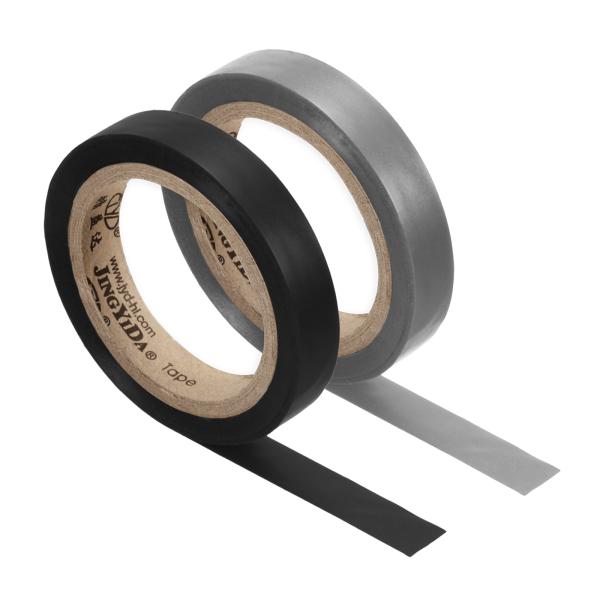 【本商品は海外出荷】お届けは通常20-30日を頂いております。カラー：グレー、ブラック; 長さ：8 M; 幅：1 cm; パッケージコンテンツ：2巻 x ラケットグリップ整理テープ利点：テニスラケットのグリップは耐久性のあるPVC素材で作ら...