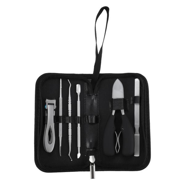 【本商品は海外出荷】お届けは通常20-30日を頂いております。多機能ケアセット:良い結果を得るために作られたペディキュアキットは、爪をトリミングして形を整え、甘皮も正確に除去します。優れた素材：爪切りキットはステンレス鋼で作られています。工...