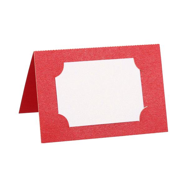 【本商品は海外出荷】お届けは通常20-30日を頂いております。カラー: レッド;素材: 紙;サイズ: 120 x 90 x 0.25 mm(L x W x H);二つ折り後の長さ:60 mm;パッキングリスト: 50個 x テーブル名プレイ...