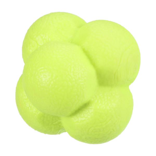 【本商品は海外出荷】お届けは通常20-30日を頂いております。カラー: イエロー; 材料: TPR; サイズ: 47 x 47 x 55 mm (L*W*H); パッキングリスト: 1 x リアクションボール利点: 六角形のリアクションボー...