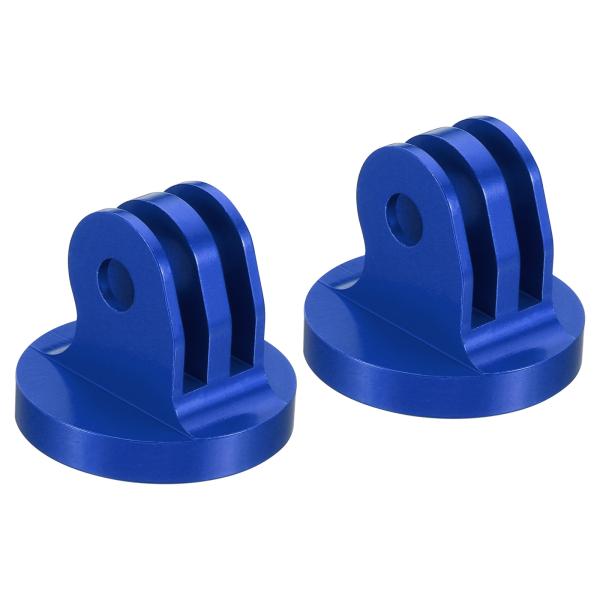 【本商品は海外出荷】お届けは通常20-30日を頂いております。カラー: ブルー；材料: アルミニウム合金；全長: 24mm；ベース高さ: 5mm；ベース外径: 29mm；ネジ: メスネジ6.35mm；つまみねじ対応ねじネジ:m5*0.8；パ...