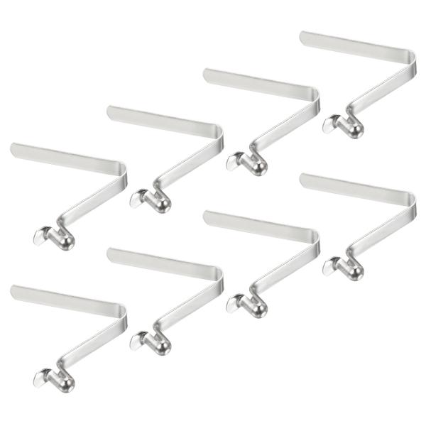 【本商品は海外出荷】お届けは通常20-30日を頂いております。カラー: シルバー; 素材: マンガン鋼; 本体サイズ: 26 x 5 x 0.5mm (L*W*T); プッシュボタンサイズ: 6.5 x 4mm(L*D); パッケージ内容:...