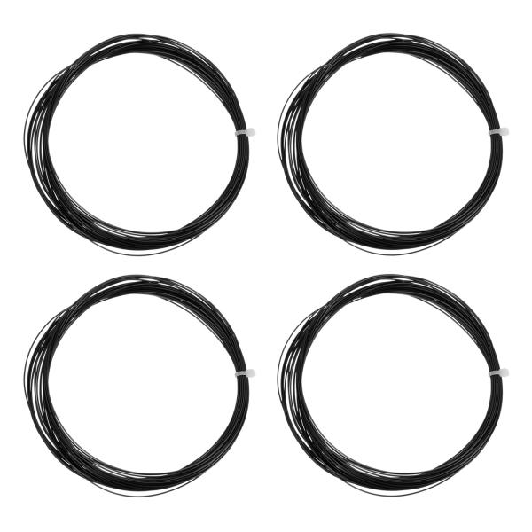 【本商品は海外出荷】お届けは通常20-30日を頂いております。カラー: ブラック; 長さ: 10 M; 直径: 0.75 mm; パッキングリスト: 4個 x バドミントンラケットストリング利点: バドミントンラケットの交換用ストリングは、...