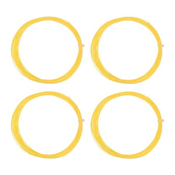 【本商品は海外出荷】お届けは通常20-30日を頂いております。カラー: ベージュ; 長さ: 10 M; 直径: 0.75 mm; パッキングリスト: 4個 x バドミントンラケットストリング利点: バドミントンラケットの交換用ストリングは、...