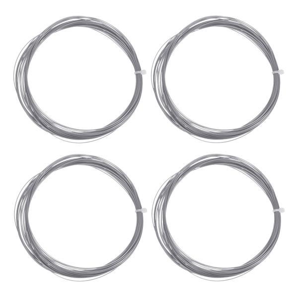 【本商品は海外出荷】お届けは通常20-30日を頂いております。カラー: グレー; 長さ: 10 M; 直径: 0.75 mm; パッキングリスト: 4個 x バドミントンラケットストリング利点: バドミントンラケットの交換用ストリングは、耐...