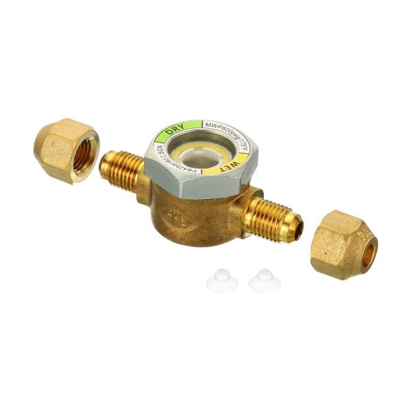 【本商品は海外出荷】お届けは通常20-30日を頂いております。材質：真鍮、銅; 動作温度範囲: -40 〜 80 ℃; 真鍮ナットの内径:6.35 mm、6.35 mm銅管の接続に適しています。; 全体のサイズ:73 x 28 mm(L*W...