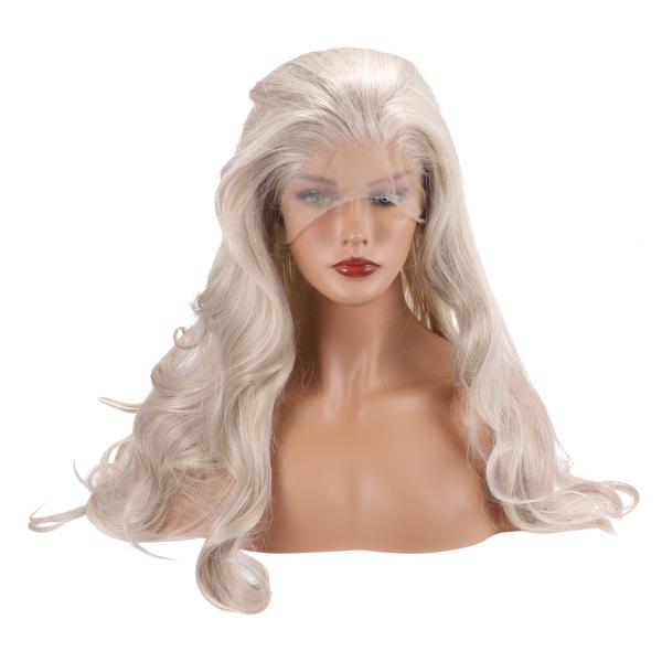 【本商品は海外出荷】お届けは通常20-30日を頂いております。仕様と素材：ショートボブレースフロントウィッグは26"です。耐熱性に優れた合成繊維を使用しております。レースの髪はハンドフックで作られており、視覚効果はより現実的で自然です。調節...