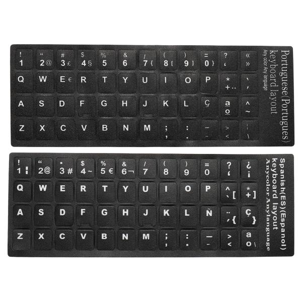 【本商品は海外出荷】お届けは通常20-30日を頂いております。カラー：ブラック、ホワイト；材料:PVC；適合：ユニバーサルキーボード；シングルキーボードサイズ:11x13mm(L*W)；全体のサイズ:180x65mm(L*W)；パッキングリ...