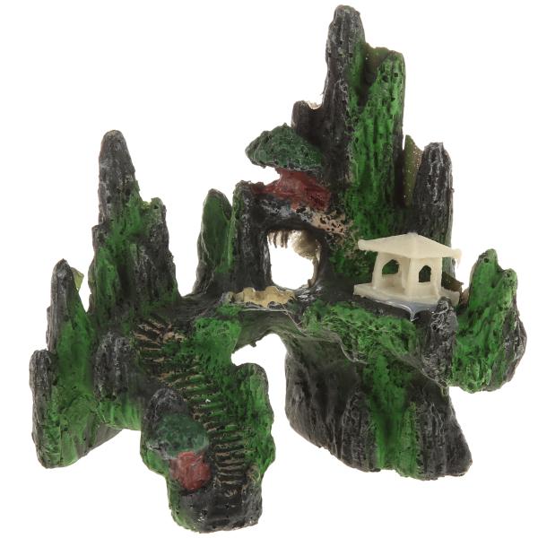 【本商品は海外出荷】お届けは通常20-30日を頂いております。水槽の装飾: この水族館の風景の山は、水族館に美しい装飾を提供し、魚の隠れ場所にもなり、遊ぶのがさらに楽しくなります。水槽で美しい景色を作りましょう。丈夫な樹脂: フィッシュタン...