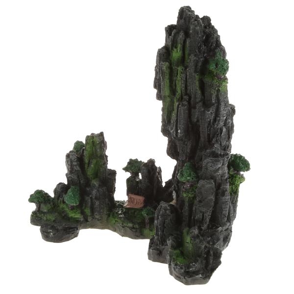 【本商品は海外出荷】お届けは通常20-30日を頂いております。水槽の装飾: この水族館の風景の山は、水族館に美しい装飾を提供し、魚の隠れ場所にもなり、遊ぶのがさらに楽しくなります。水槽で美しい景色を作りましょう。丈夫な樹脂: フィッシュタン...