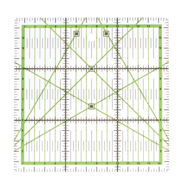 【本商品は海外出荷】お届けは通常20-30日を頂いております。サイズ - 長さ：15cm; 幅：15cm; 厚さ：3 mm; 最小スケール：2.5mm素材 - アクリル素材を採用したキルティング定規は、厚さ3 mm、硬くて透明で、表面が滑ら...