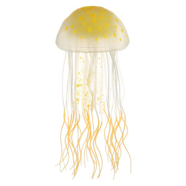 【本商品は海外出荷】お届けは通常20-30日を頂いております。リアルな形状: 光るクラゲアクアリウムオーナメントは精巧な仕上がりで、本物のクラゲのように見えます。水槽に取り付けると、水槽が生き返り、ユニークな視覚体験をもたらします。シリコン...