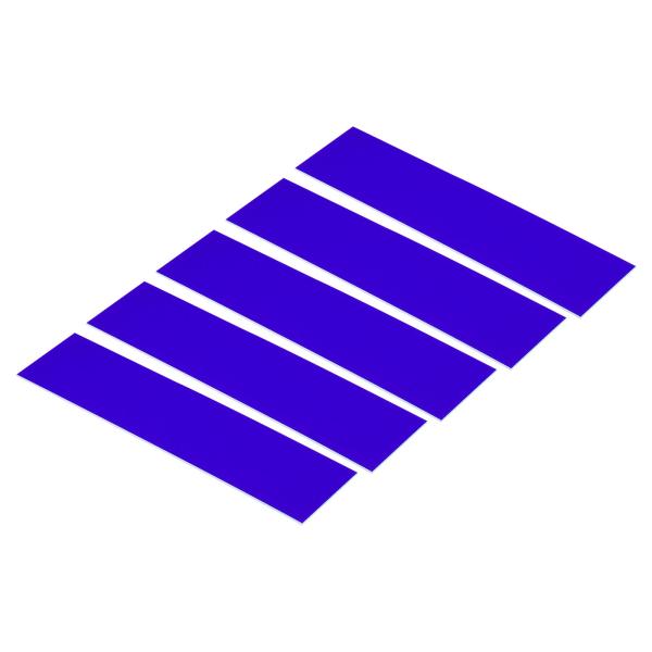 【本商品は海外出荷】お届けは通常20-30日を頂いております。サイズ: 20x5cm(L*W)；厚さ: 1.3mm；プリント後のスタイル: ブルーバックグラウンド/ホワイトテキスト利点: 1. 丈夫なABS素材を採用、防水、耐傷性、耐磨耗性...