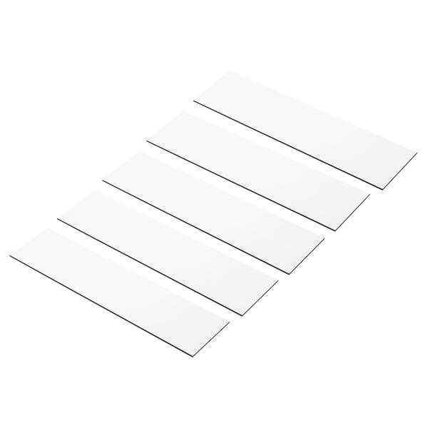 【本商品は海外出荷】お届けは通常20-30日を頂いております。サイズ: 20x5cm(L*W)；厚さ: 1.3mm；プリント後のスタイル: ホワイトバックグラウンド/ブラックテキスト利点: 1. 丈夫なABS素材を採用、防水、耐傷性、耐磨耗...