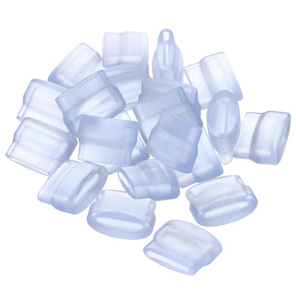 【本商品は海外出荷】お届けは通常20-30日を頂いております。内部サイズ: 15x2mm(L*W)；合計サイズ: 21x15x11mm(L*W*H)；素材: プラスチック；カラー: クリア利点: 1. シンクラックの足はプラスチック素材でで...