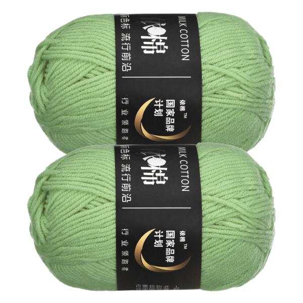 【本商品は海外出荷】お届けは通常20-30日を頂いております。[アクリル糸かせ] - 美しい4プライのアクリル糸は2かせ入り、各パック50g/1.76オンス、糸の直径は2mmで、2.5〜3mmのかぎ針サイズと3mmの編み針サイズに適しており...