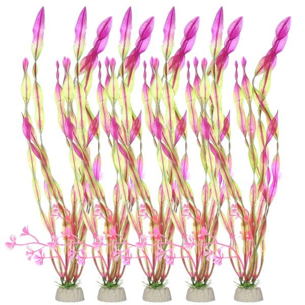 【本商品は海外出荷】お届けは通常20-30日を頂いております。水槽の装飾: これらの水槽の装飾植物は自然な見た目で、色あせしません。 これらの植物は水槽を活気づけることができます。素材: 耐久性があり、お手入れが簡単なプラスチック製。安全に...