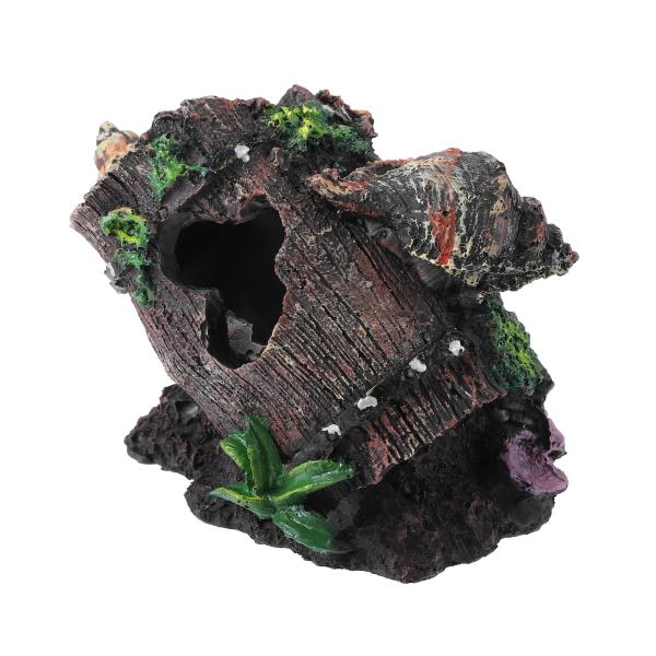 【本商品は海外出荷】お届けは通常20-30日を頂いております。材料: 中空の木の幹のオーナメントは丈夫な樹脂素材でできており、自然な色は鮮やかで色落ちせず、お手入れも簡単です。デザイン: 水槽の装飾は自然で細かい模様の飾りで、すべての魚に適...