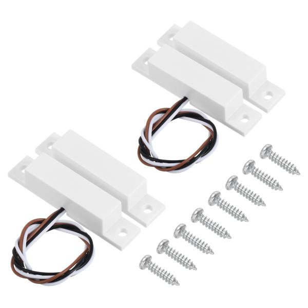 【本商品は海外出荷】お届けは通常20-30日を頂いております。家庭、オフィス、店舗、その他の場所でドアや窓の開閉を検知するのに適しています。コンタクトタイプ：ノーマルオープン、ノーマルクローズ(NO NC)；サイズ：64mmx13mmx13...