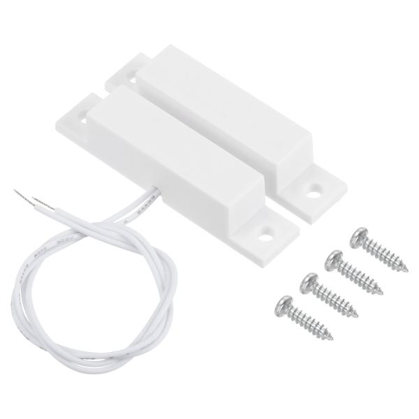 【本商品は海外出荷】お届けは通常20-30日を頂いております。家庭、オフィス、店舗、その他の場所でドアや窓の開閉を検知するのに適しています。コンタクトタイプ：ノーマルオープン(NO)；サイズ：64mmx13mmx13mm (L*W*H)；操...