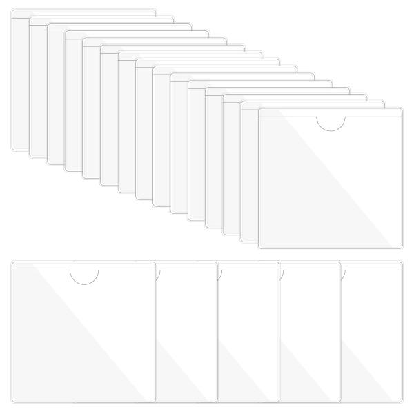 【本商品は海外出荷】お届けは通常20-30日を頂いております。カラー:透明；素材:PVC；インナーサイズ:85x130mm(L*W)；全体のサイズ:95x135mm(L*W)；パッキングリスト:20xプラスチック製インデックスカードホルダー...