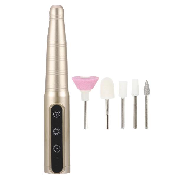 【本商品は海外出荷】お届けは通常20-30日を頂いております。調整可能な速度と方向：プロ仕様の電動ネイルドリルは、低速、中速、高速の3段階の速度を最大26,000rpmで調整できます。 爪を傷つけることなくアクリルやジェルを取り除くのに十分...