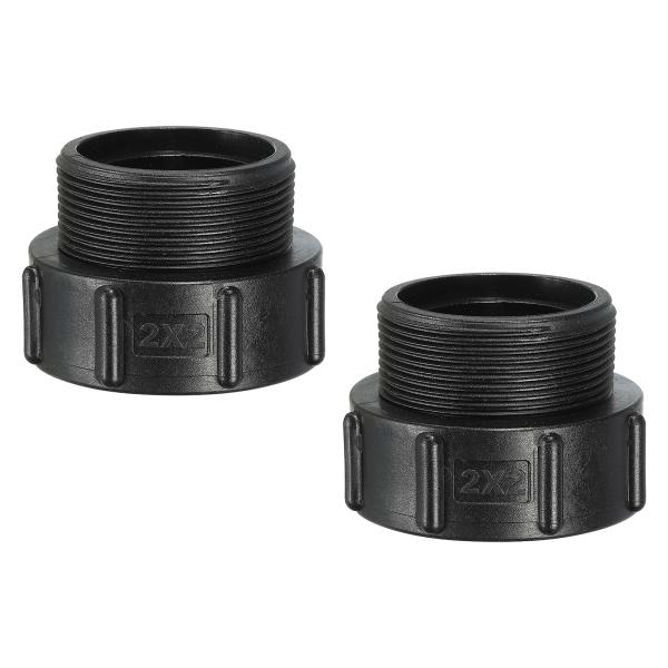 【本商品は海外出荷】お届けは通常20-30日を頂いております。メススレッドサイズ：S60x6 (2")；オススレッドサイズ：2 BSP；パッケージの内容：2xIBCトートジョイントフィッティング利点：プラスチック材料から作られ、強度が高く、...