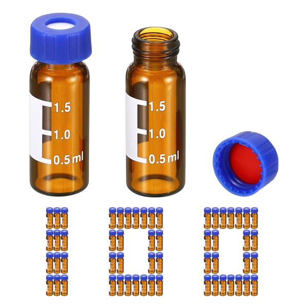 【本商品は海外出荷】お届けは通常20-30日を頂いております。【耐久性のあるガラス瓶】HPLCバイアルは耐熱性と高耐化学性を有し、酸性、中性及びアルカリ性pH値を収容するしやくに適しています。【シール設計】実験室の小瓶は独特のねじ設計を採用...