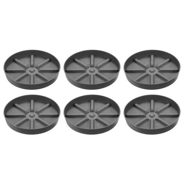 【本商品は海外出荷】お届けは通常20-30日を頂いております。カラー：グレー、形状：ラウンド、高さ:32mm、直径：227mm、パッケージ内容:6xプランタープレート利点：丈夫なプラスチック製で、厚みがあり、軽量で耐久性があり、保水性に優れ...