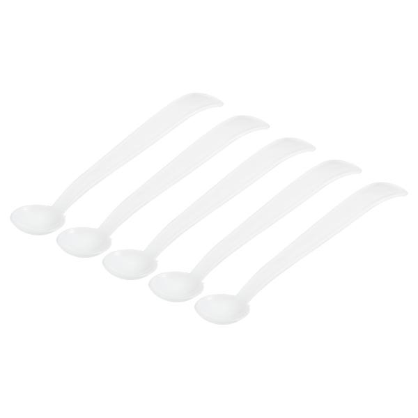 【本商品は海外出荷】お届けは通常20-30日を頂いております。仕様：ホワイトカラー、プラスチック素材、丸底、容量2g, 合計サイズ(L*H): 125 x 7mm, スプーンの幅を測る：25mm, パッケージ内容：20 x 計量スプーン。プ...