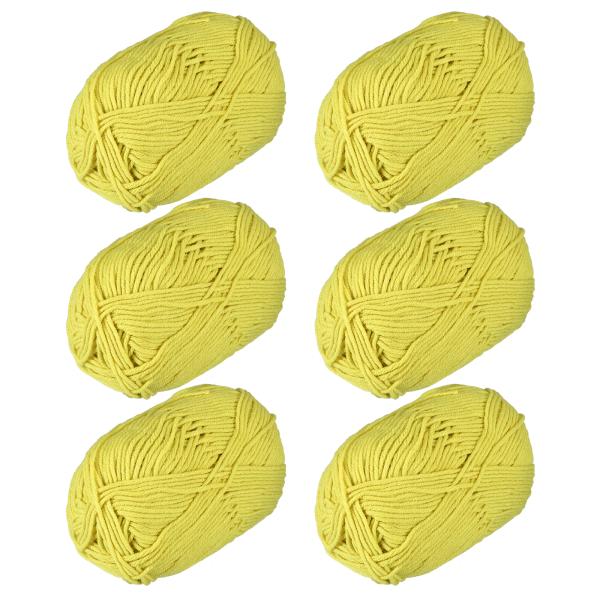 【本商品は海外出荷】お届けは通常20-30日を頂いております。[アクリル糸スケイン]-美しい4本撚りのアクリル糸は6つのスケインで提供されており、各パックには50g/1.76ozの糸が含まれています。糸の直径は2mmで、2.5-3 mmのク...