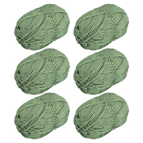 【本商品は海外出荷】お届けは通常20-30日を頂いております。[アクリル糸スケイン]-美しい4本撚りのアクリル糸は6つのスケインで提供されており、各パックには50g/1.76ozの糸が入っています。糸の直径は2mmで、2.5-3 mmのクロ...