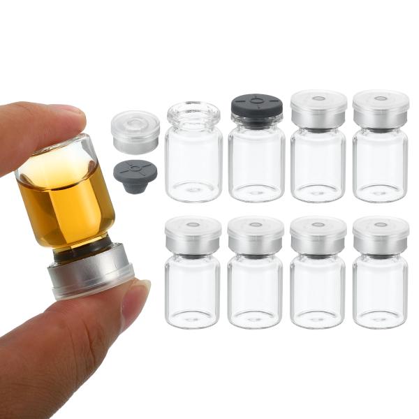 【本商品は海外出荷】お届けは通常20-30日を頂いております。ボトルの色：クリア；キャップの色：シルバー；ストッパーの色：グレー；ボトルの材質：ホロソリケートガラス；ストッパーの材質：ゴム；キャップの材質：アルミニウム、プラスチック；容量：...