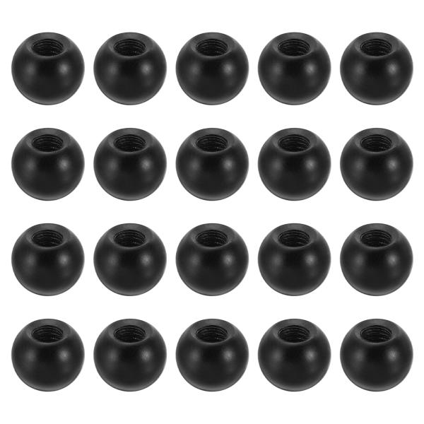 【本商品は海外出荷】お届けは通常20-30日を頂いております。カラー：黒；素材：炭素鋼；ねじサイズ：M4x0.7；直径：9mm/ 0.35インチ；パッキングリスト：ボールナットノブ30個利点：ねじの設計で、工具は必要ありません。滑らかな金属...