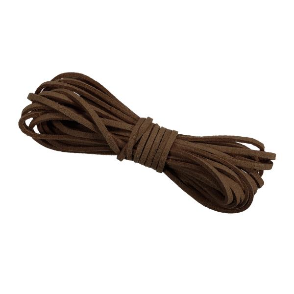 【本商品は海外出荷】お届けは通常20-30日を頂いております。カラー: 茶色; サイズ: 5 M x 3 mm(L*W); パッケージ内容: 1個 x フェイクスエードコードストリング利点: フェイクスエードレザーの紐は、本物のスエードに近...