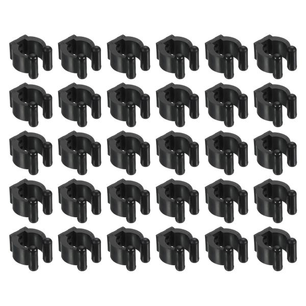 【本商品は海外出荷】お届けは通常20-30日を頂いております。カラー：黒；内径：17 mm/ 0.67 “；全体サイズ：28 x 23.5 x 14 mm/ 1.1 x 0.93 x 0.55 “（長さ×幅×高さ）；パッキングリスト：30個...