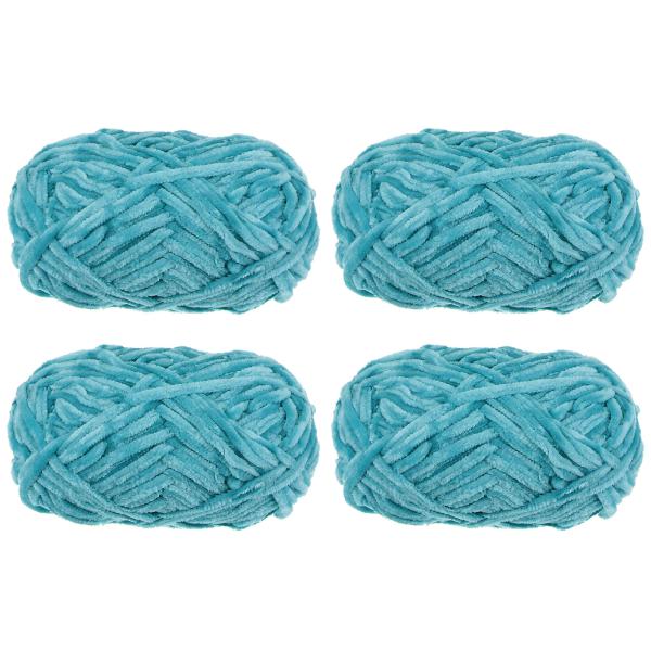 【本商品は海外出荷】お届けは通常20-30日を頂いております。サイズ - 重さ：4x100g/14.1oz；幅：6mm/0.24"；長さ：4x80m/347ydss；7mm-8mmの針サイズ（編み物ゲージ）または4mm-5mmのUSサイズG...