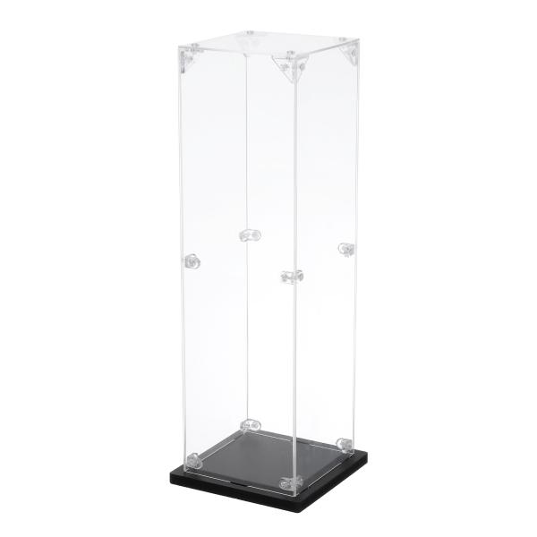 【本商品は海外出荷】お届けは通常20-30日を頂いております。この組み立て式アクリルディスプレイボックスは、コレクションを包括的に保護し、アート素材、コレクターアイテム、フィギュア、ドール、彫刻、モデルなどを展示するために使用できます。美し...