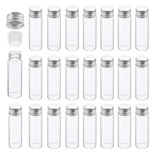 【本商品は海外出荷】お届けは通常20-30日を頂いております。見やすさ：サンプル瓶は透明なガラスで作られており、内部に保管されている内容物をクリアに見ることができます。漏れ防止の保管：瓶にはアルミの蓋、プラスチックのストッパー、PEパッドが...