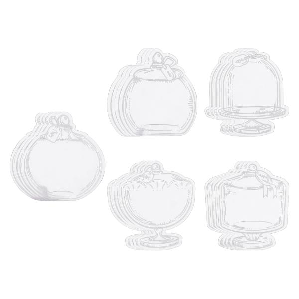 【本商品は海外出荷】お届けは通常20-30日を頂いております。素材：PETプラスチック；外観：デザートカップ（5つの形状を含む）；幅：9.5-10 cm / 3.74-3.94 "；長さ：11-12 cm / 4.33-4.72 "（詳細な...