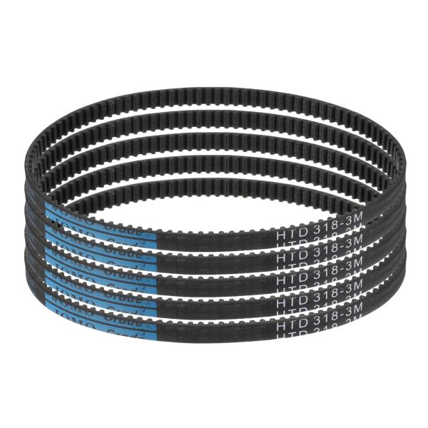 【本商品は海外出荷】お届けは通常20-30日を頂いております。サイズ: H TD3 m（ハイトルクドライブ）タイミングベルト、ピッチ長さ318mm、幅6mm、高さ2.4mm。曲線形状でより優れたパワー伝達と滑りのリスクを低減します。ベルト素...