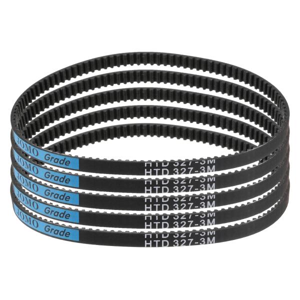 【本商品は海外出荷】お届けは通常20-30日を頂いております。サイズ: H TD3 m（ハイトルクドライブ）タイミングベルト、ピッチ長さ327mm、幅6mm、高さ2.4mm。曲線形状でより優れたパワー伝達と滑りのリスクを低減します。ベルト素...