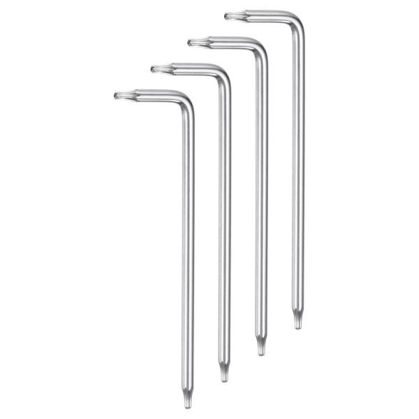 【本商品は海外出荷】お届けは通常20-30日を頂いております。サイズ - T10 トルクス面取りチップ、0.75" (19 mm) ショートアーム、2.96" (75 mm) ロングアーム、0.12" (3 mm) 直径ロッド、HRC 62...