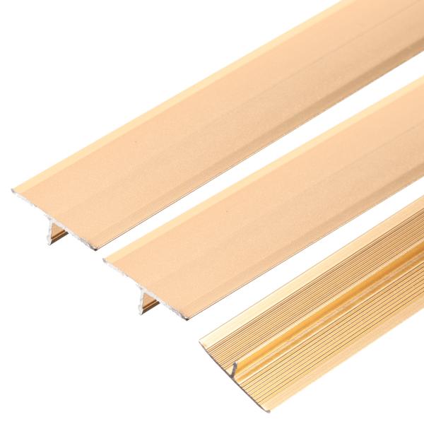 【本商品は海外出荷】お届けは通常20-30日を頂いております。フロアトランジション:ラミネートフロアストリップは、ドアやフローリングが接合するその他のエリアで、ラミネート板やタイルなどの異なるタイプのフローリング間のシームレスなトランジショ...