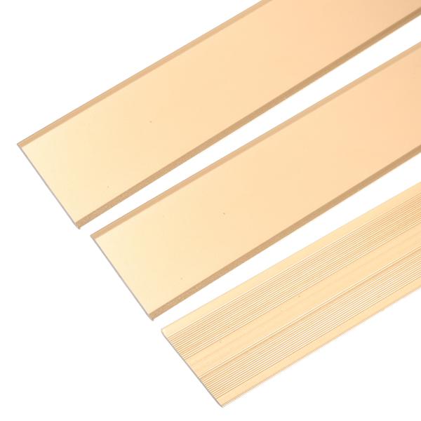 【本商品は海外出荷】お届けは通常20-30日を頂いております。フラットフロアトランジション：ラミネートフロアストリップは、ドアウェイなど床材が接する場所で、ラミネート板やタイルなど異なる種類の床材間のシームレスな接続を実現します。隙間をカバ...