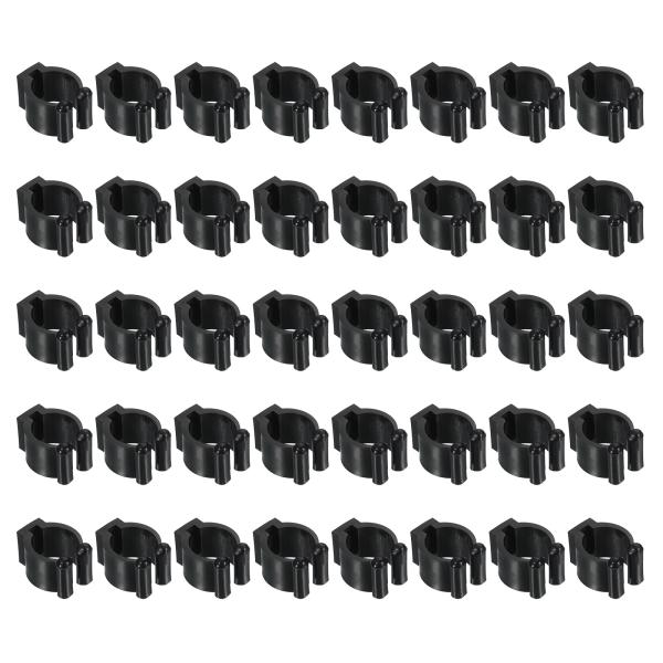 【本商品は海外出荷】お届けは通常20-30日を頂いております。カラー: 黒; 内径: 24 mm/ 0.94 "; 全体サイズ: 29 x 21 mm/ 1.14 x 0.82 " (幅*高さ); 梱包リスト: 40個 x ビリヤードスヌー...